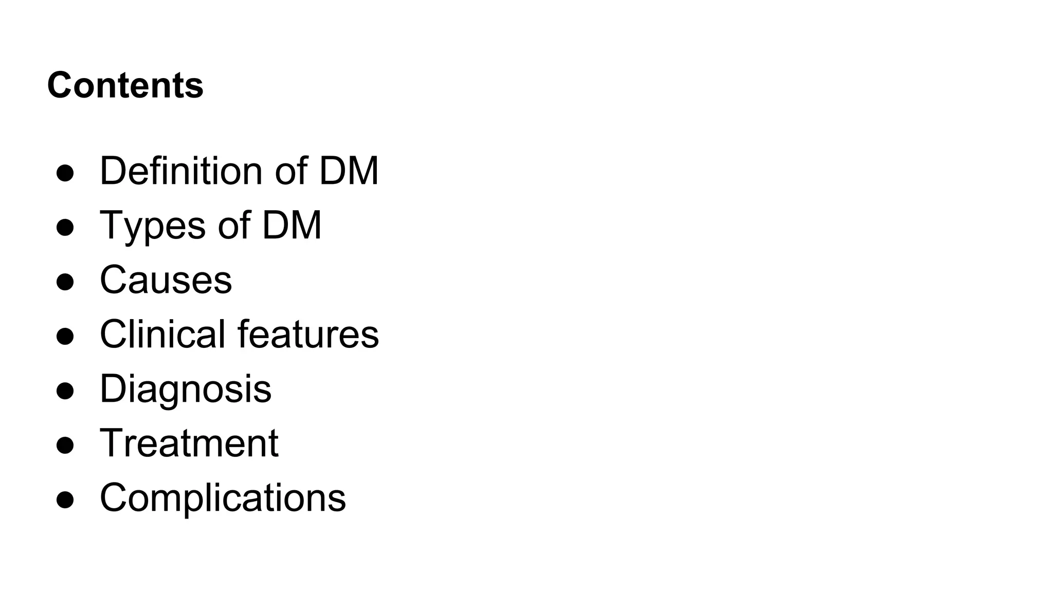 Diabetes Mellitus - Medicine - ATOT | PPTX