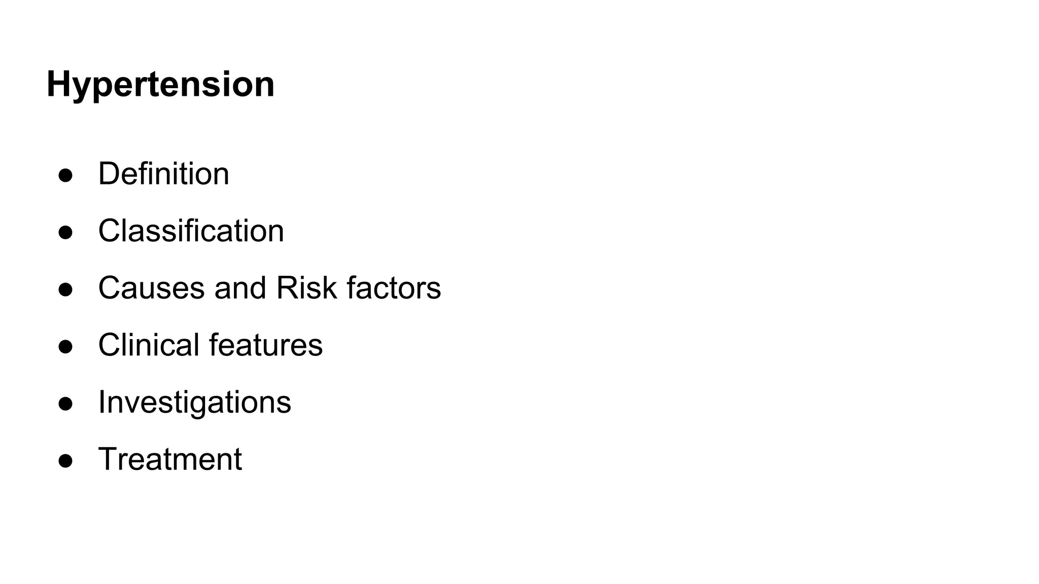 Hypertension - Medicine - ATOT | PPTX