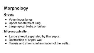 Emphysema - Pathology - ATOT | PPTX