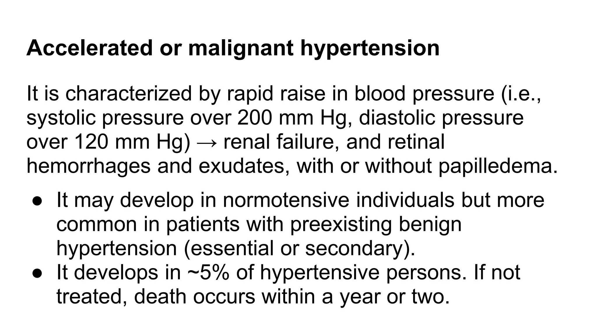 Hypertension: Causes, Pathogenesis - Pathology - ATOT | PPTX