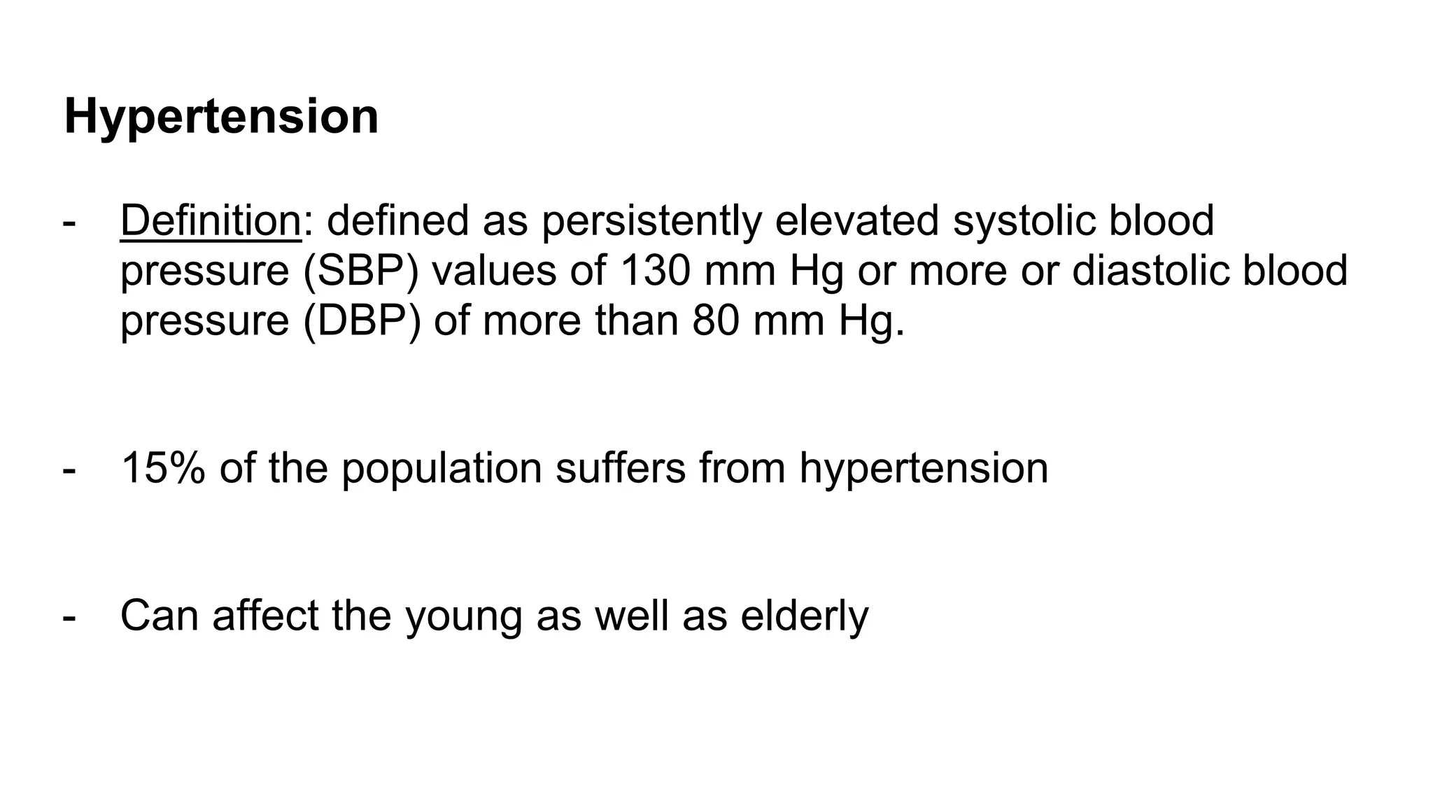 Hypertension: Causes, Pathogenesis - Pathology - ATOT | PPTX