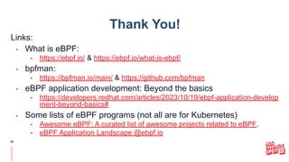 The Open Source Ecosystem for eBPF in Kubernetes | PDF