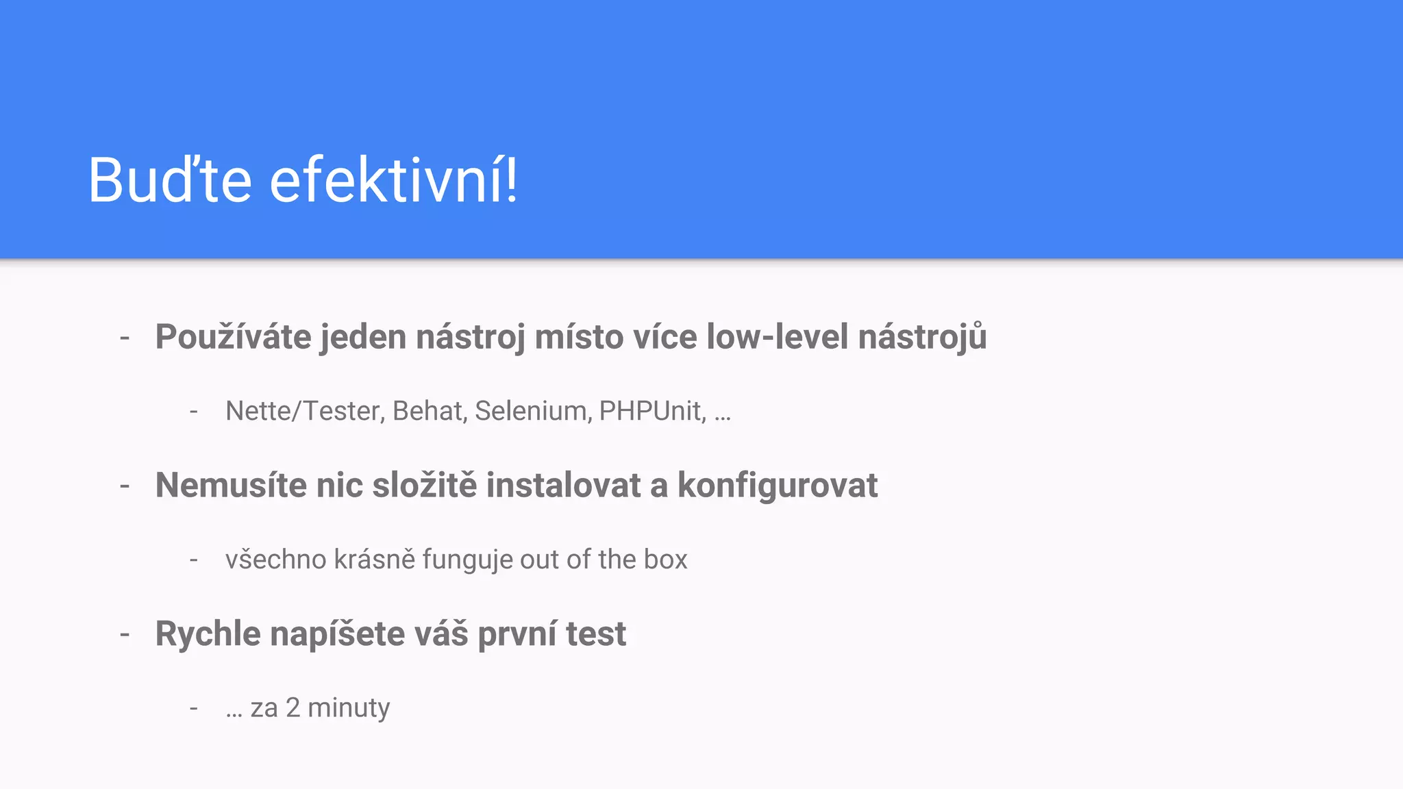 atoto.cz - jak na snadnou integraci Codeception | PPTX