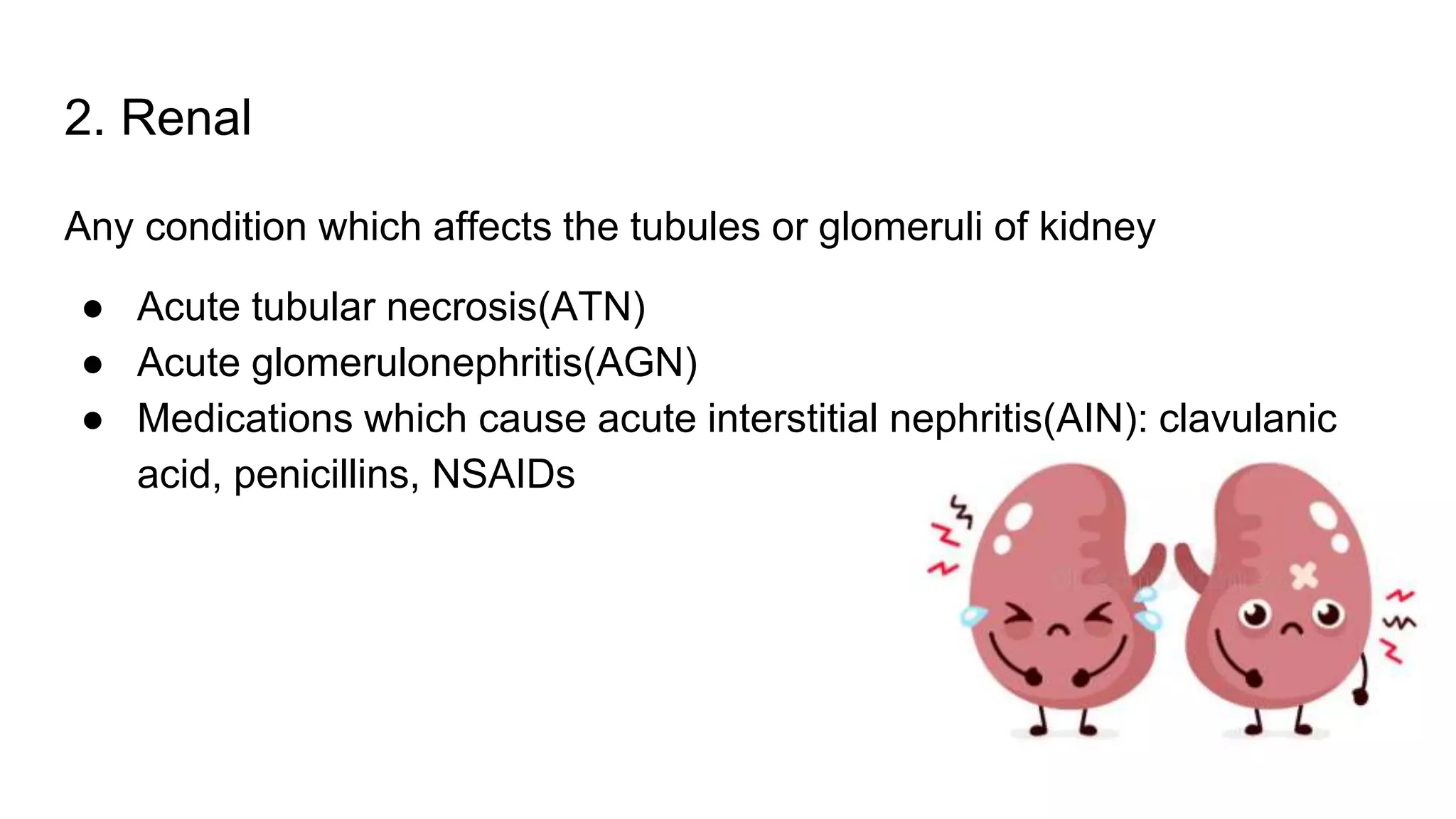 Acute renal failure, chronic renal failure - Pathology - ATOT | PPTX