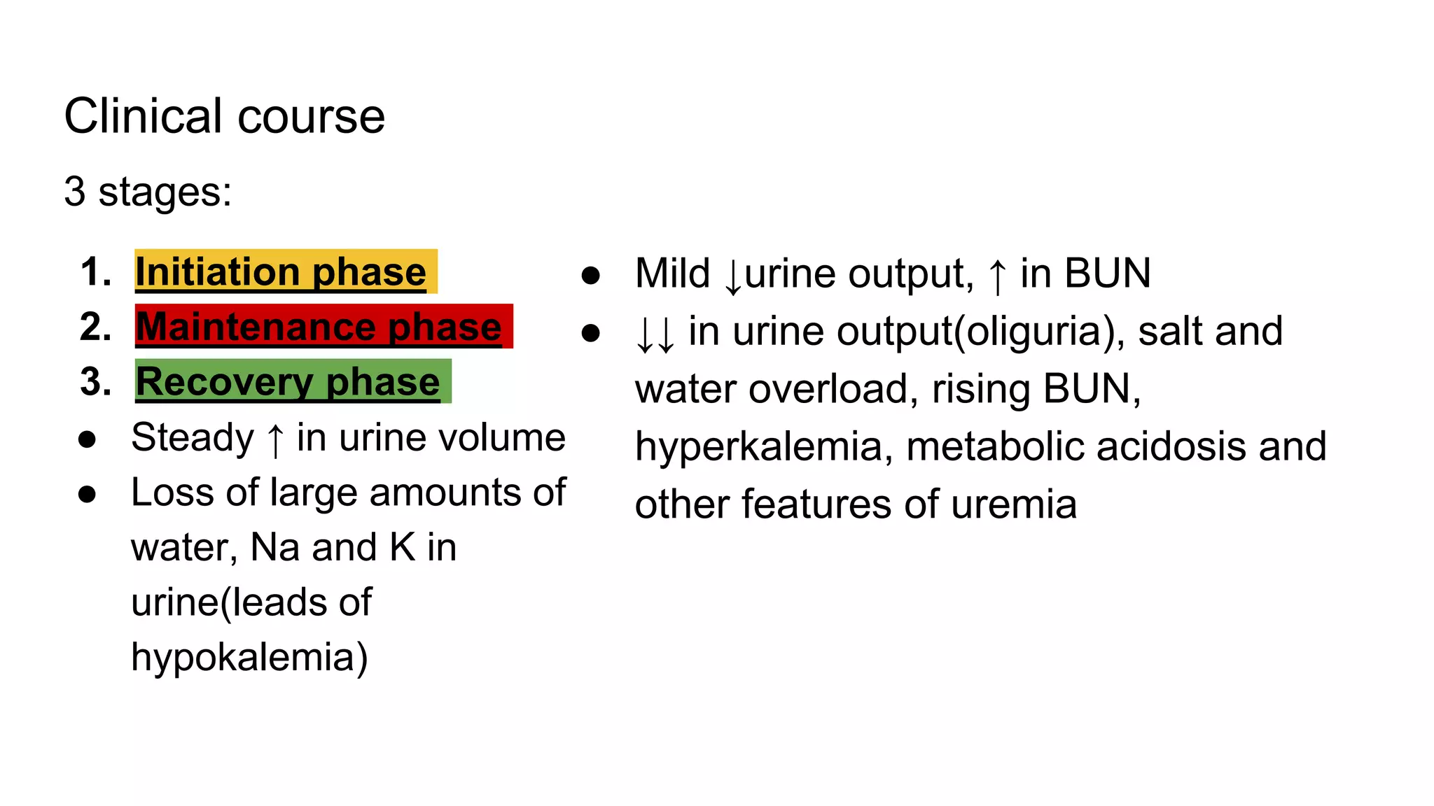Acute renal failure, chronic renal failure - Pathology - ATOT | PPTX