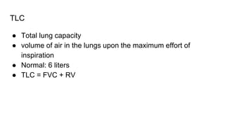 Obstructive vs Restrictive Pulmonary Disease - Pathology - ATOT | PPTX
