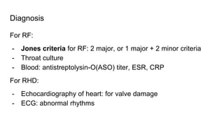 Valvular Heart Diseases, Rheumatic Heart Disease, Infective ...