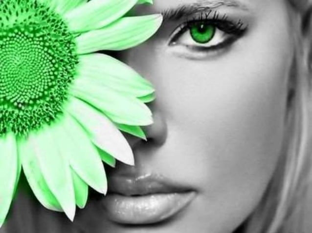 A touch of color