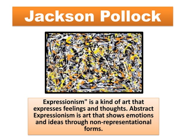 Jackson Pollock for kids | PDF | Painting | Arts and Crafts
