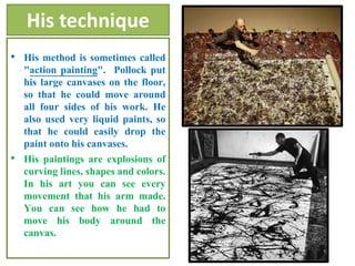 Jackson Pollock for kids | PDF