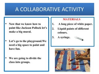 Jackson Pollock for kids | PDF