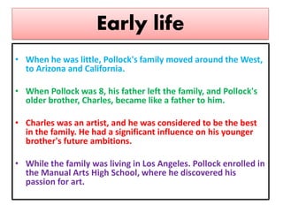 Jackson Pollock for kids | PDF