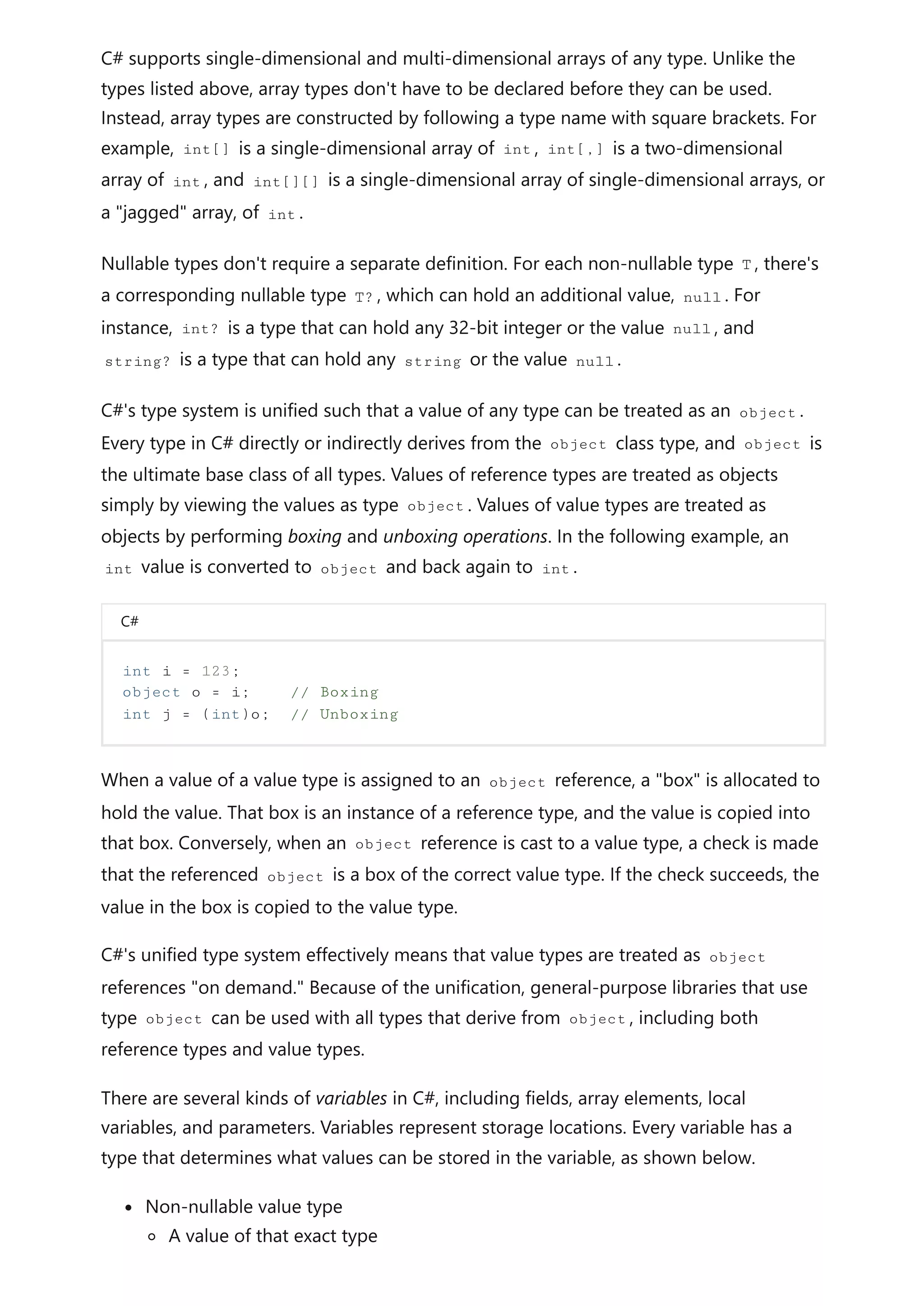 A tour of C# - Overview _ Microsoft Learn.pdf