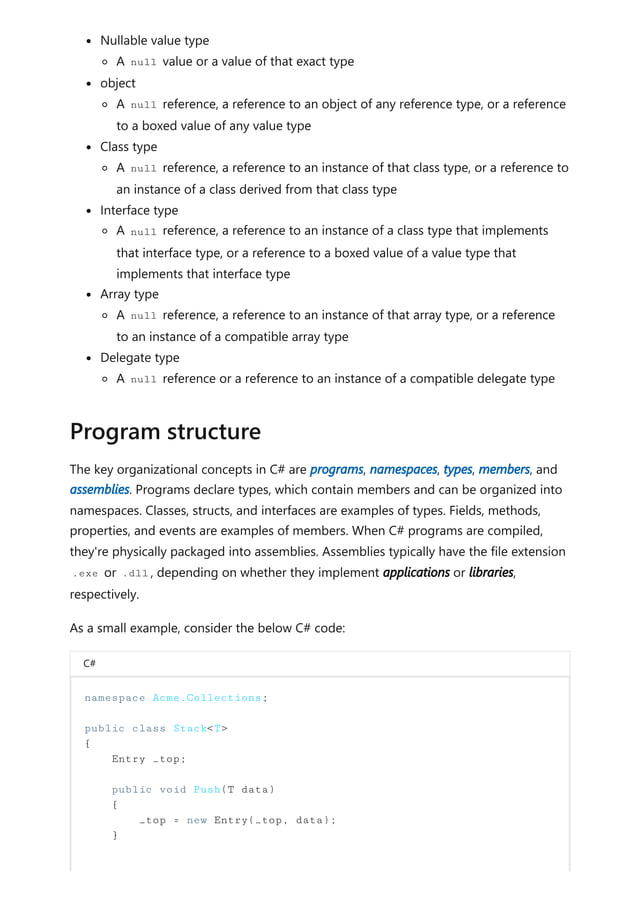 A tour of C# - Overview _ Microsoft Learn.pdf