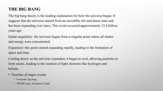 A Tour of the Universe cosmology presentes by a brilliant student in ...