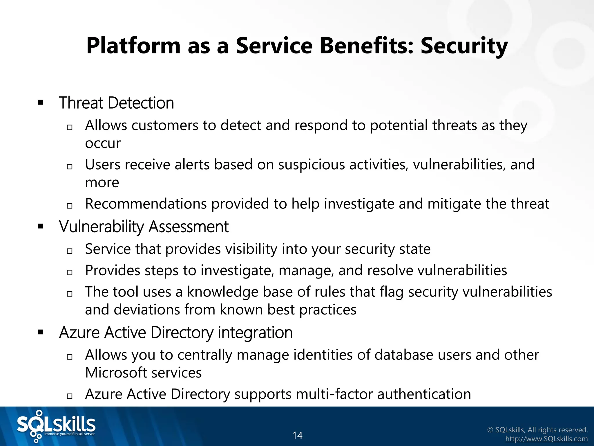 Azure SQL Database Introduction by Tim Radney | PPT