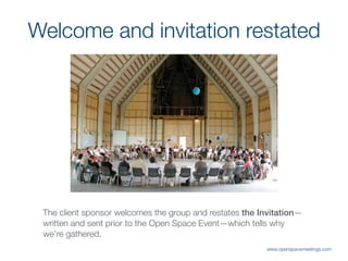 A Tour Through an Open Space Meeting | PDF