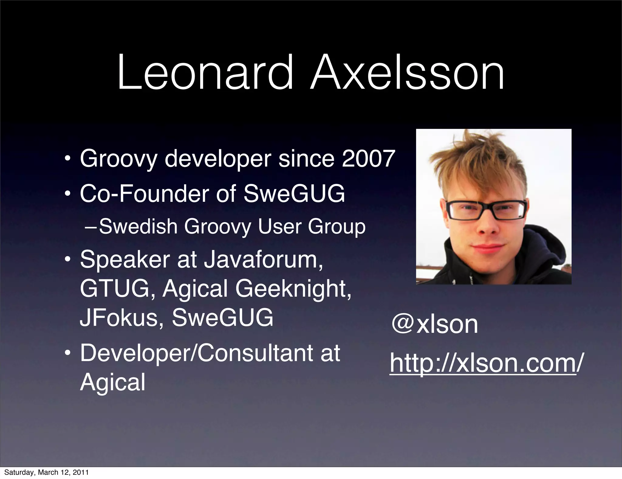 A Tour Through the Groovy Ecosystem | PDF | Programming Languages ...