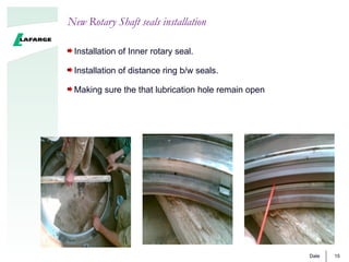 ATOX Mill maintenance , Replacement of roller bearing and seals.ppt