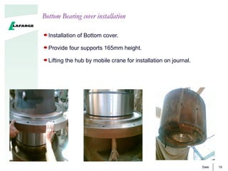 ATOX Mill maintenance , Replacement of roller bearing and seals.ppt