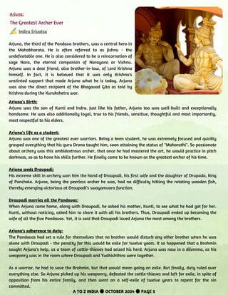 A TO Z INDIA - OCTOBER 2024 Monthly Magazine | PDF