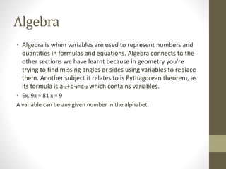 A to Z math project | PPTX