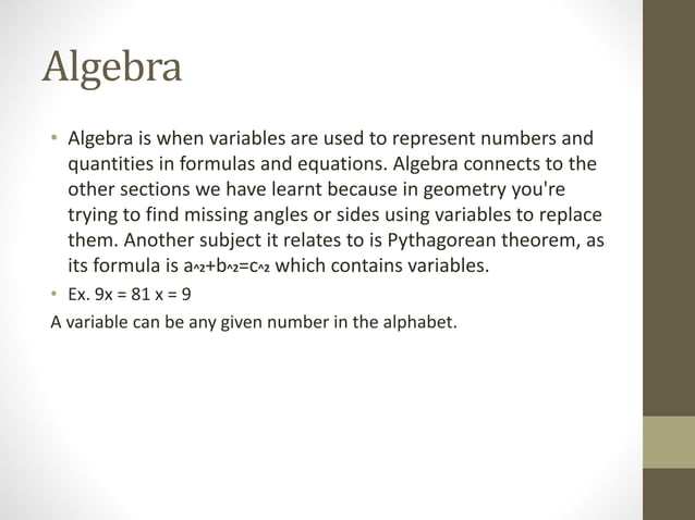 A to Z math project | PPTX | Physics | Science