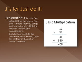 A to z math project | PPTX