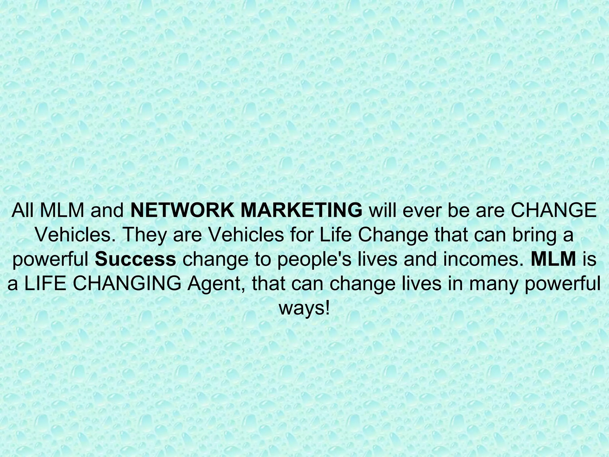 A complete Guide to Network Marketing (MLM) 53 Success Tips | PPT
