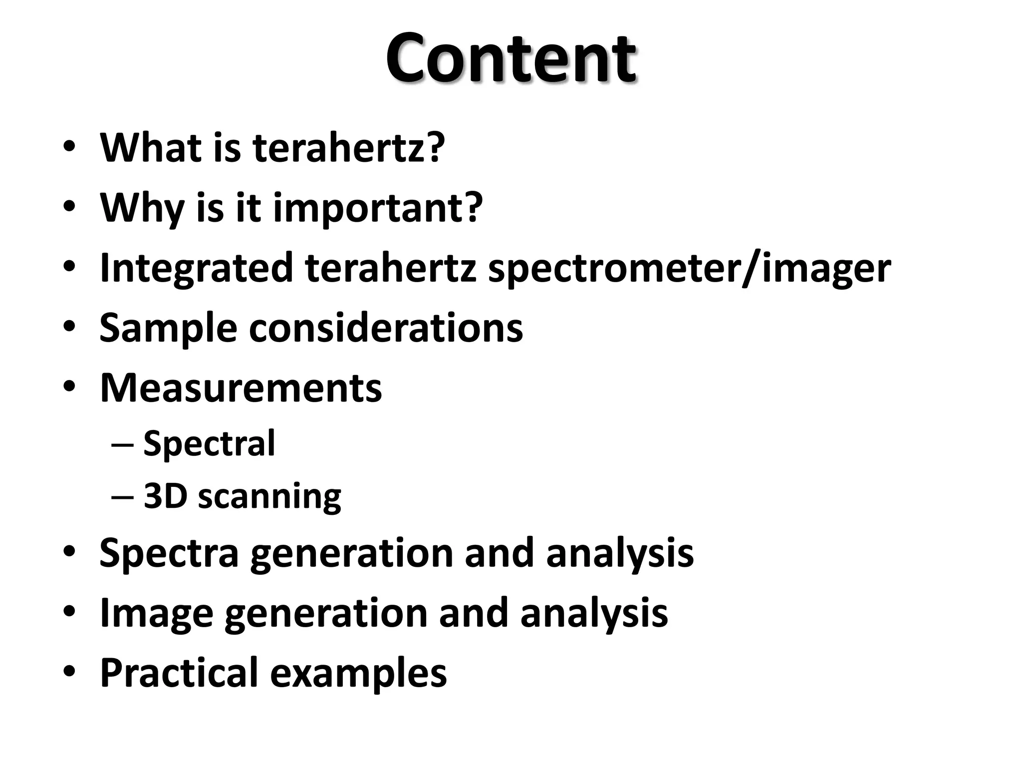 A to Z of a terahertz spectroscopy and imaging experiment_.pdf
