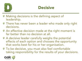 A to Z of Leadership Qualities | PDF