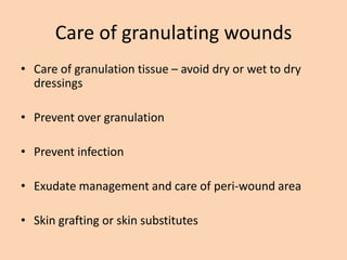 A to z of wound care | PPTX