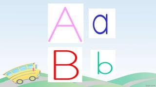 Alphabet Review :A to Z with Words for Preschool | PPTX