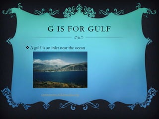 A to Z words and definition in geography | PPTX