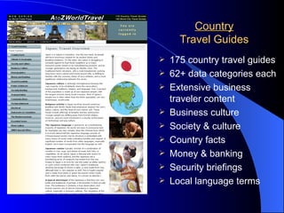 Ato Z World Travel Power Point (2) | PPT