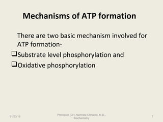 ATP- The universal energy currency of cell | PPT