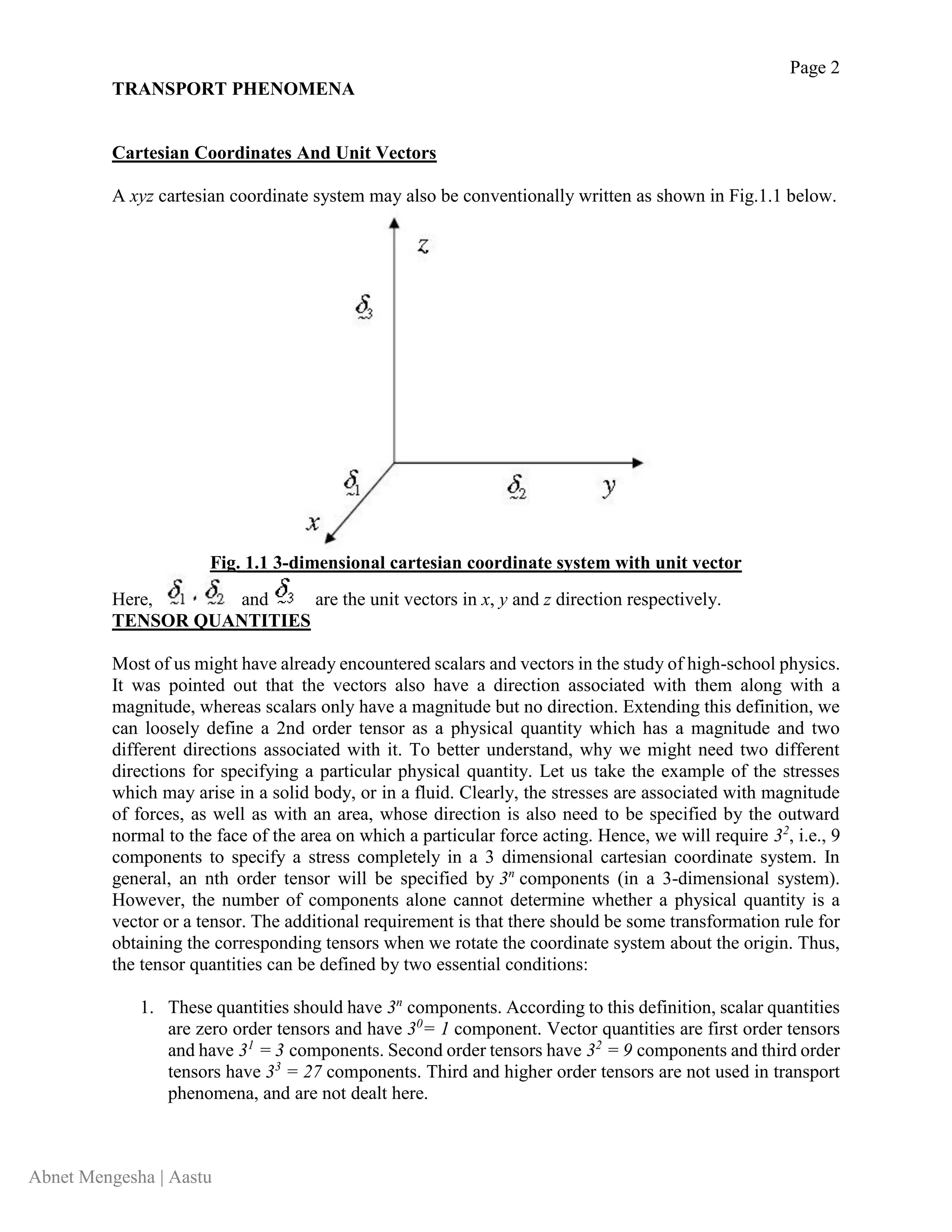 Atp (Advancede transport phenomena) | PDF