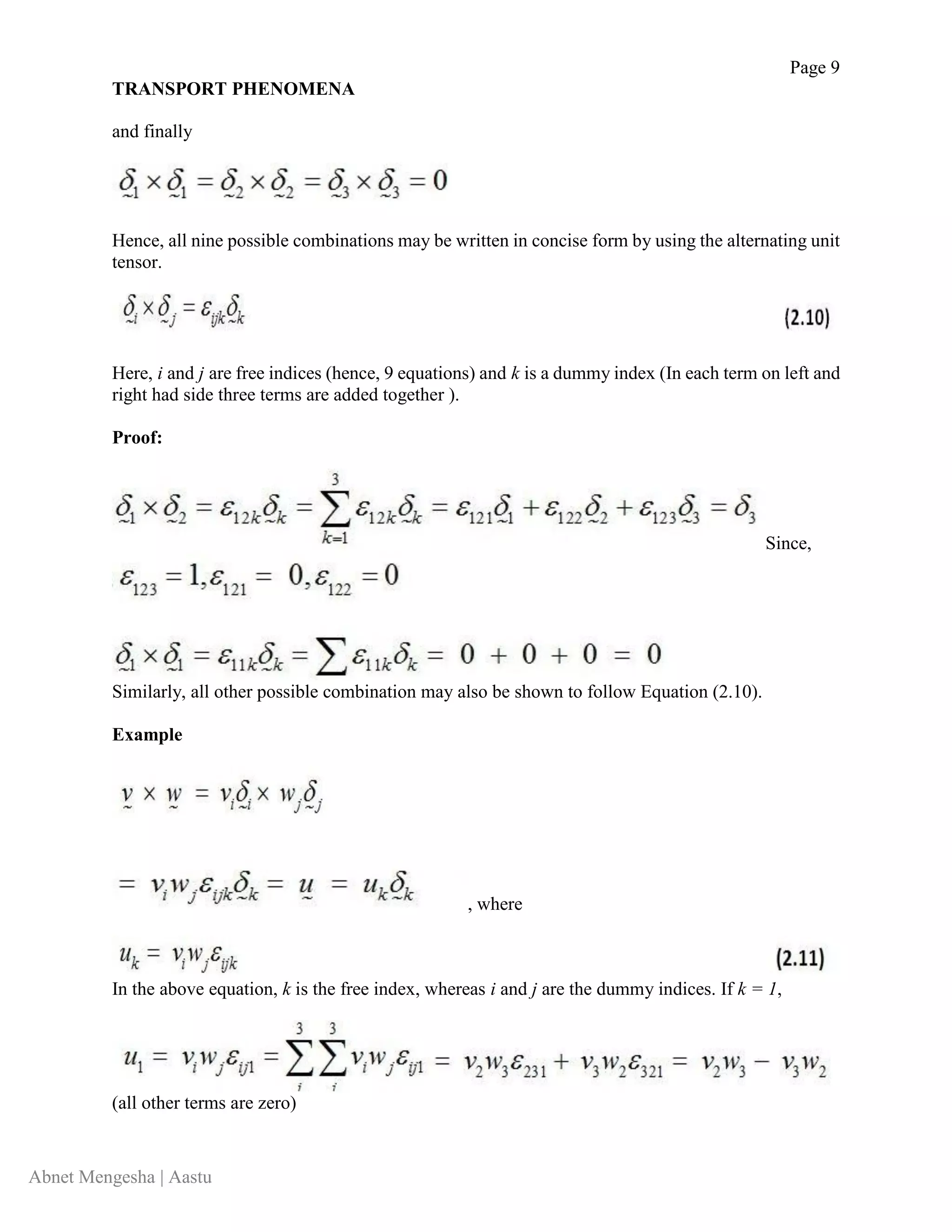 Atp (Advancede transport phenomena) | PDF