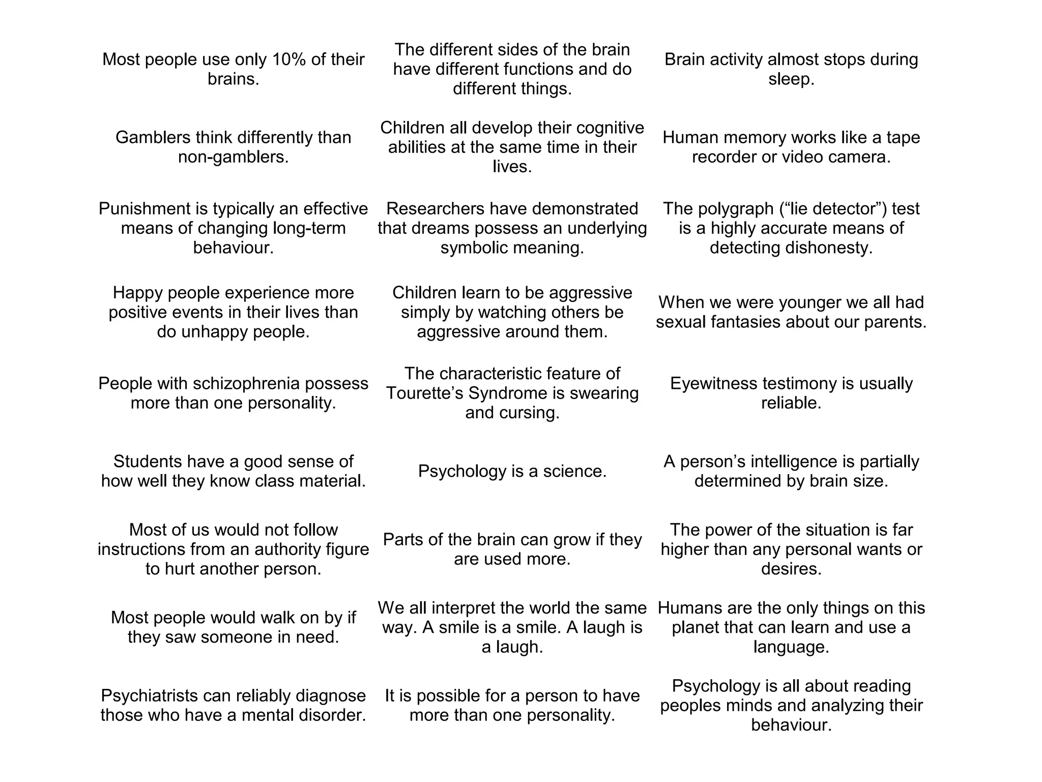 ATP 2016 - Critical Thinking in Psychology | PPT