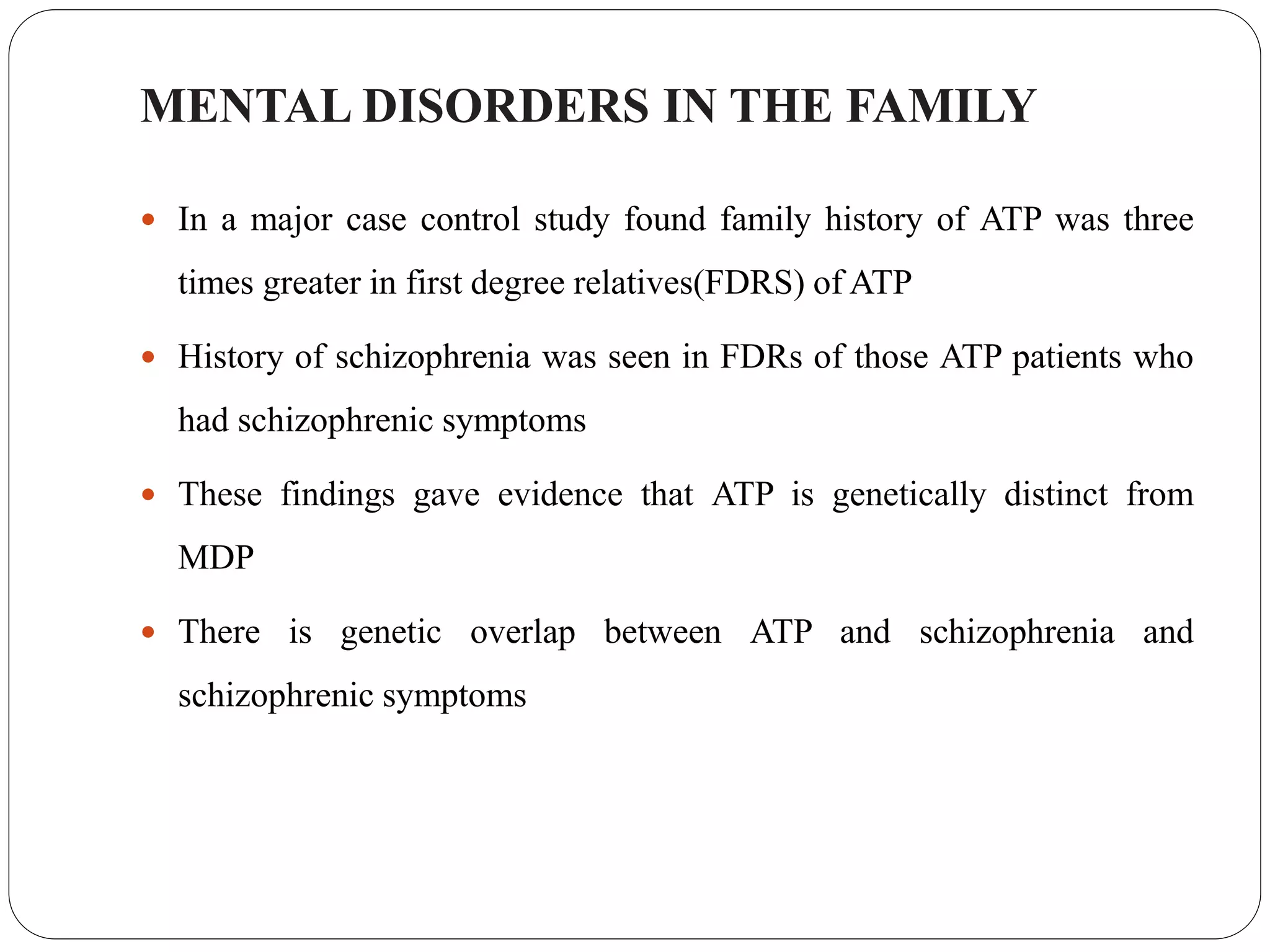 Acute and transient Psychotic Disorder | PPTX