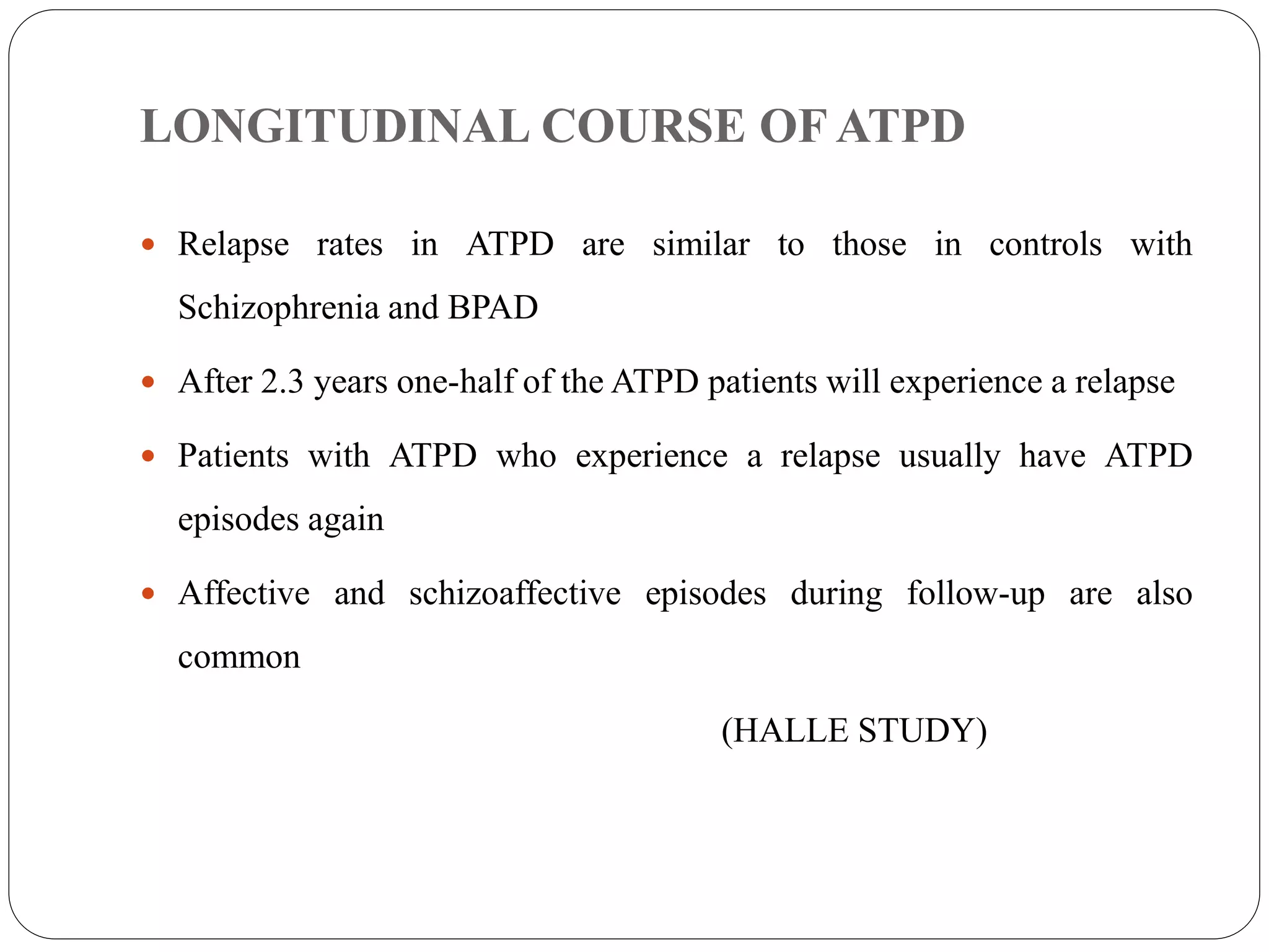 Acute and transient Psychotic Disorder | PPTX