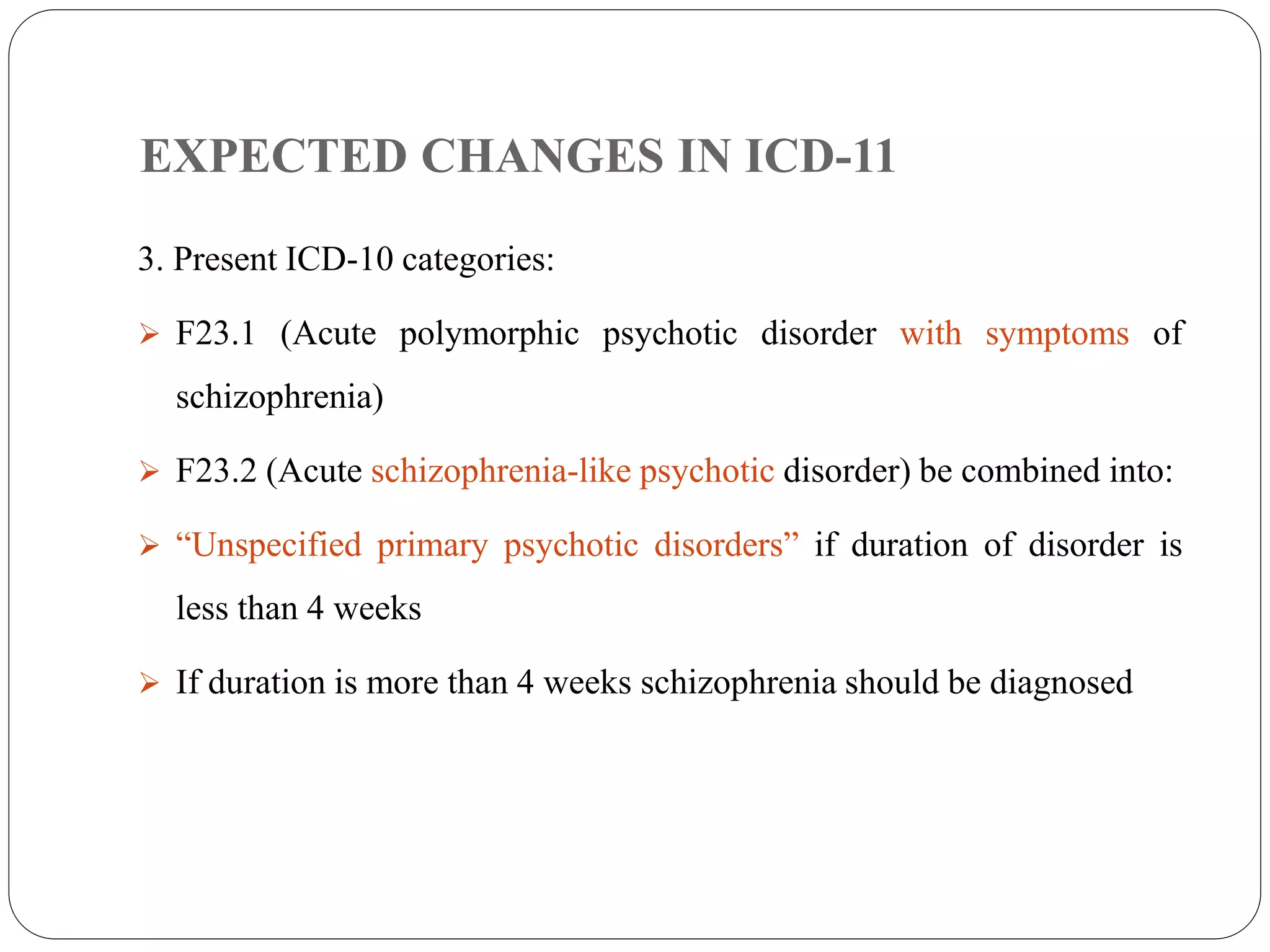 Acute and transient Psychotic Disorder | PPTX