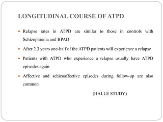 Acute and transient Psychotic Disorder | PPTX