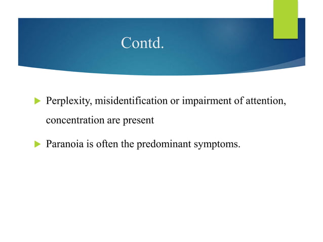 Psychosis, Acute Transient Psychotic Disorder | PPTX