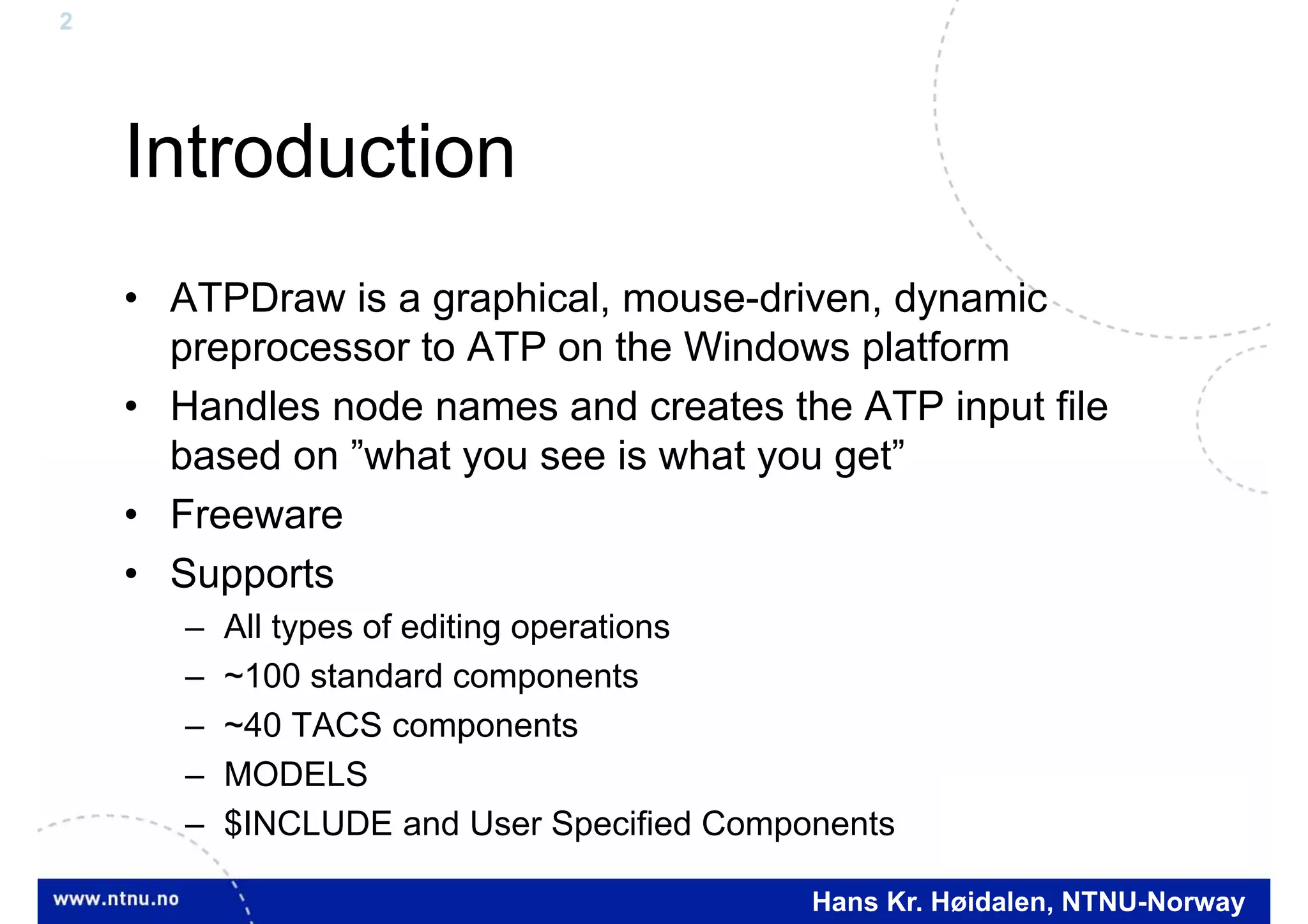 Atp draw v5 presentation | PDF