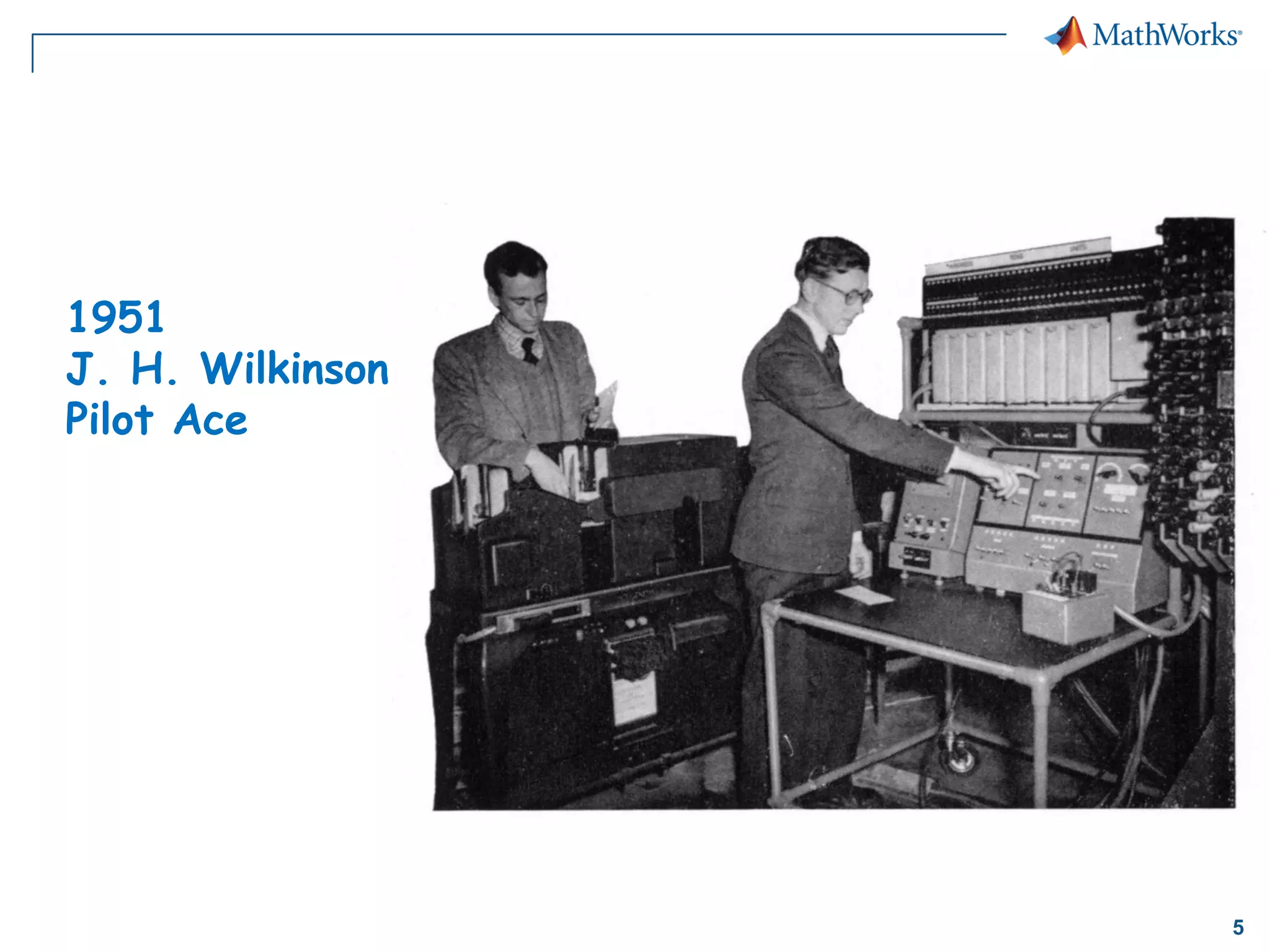 Evolution Of Matlab Ppt