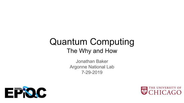 Quantum Computing: The Why and How | PDF | Physics | Science