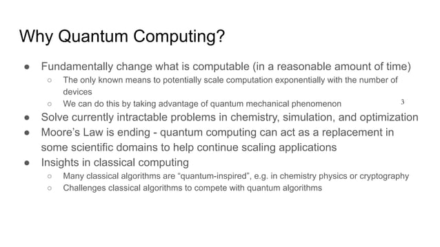 Quantum Computing: The Why and How | PDF | Physics | Science