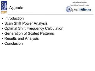 Dynamic Shift Frequency Scaling Of ATPG Patterns | PPT