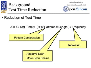 Dynamic Shift Frequency Scaling Of ATPG Patterns | PPT